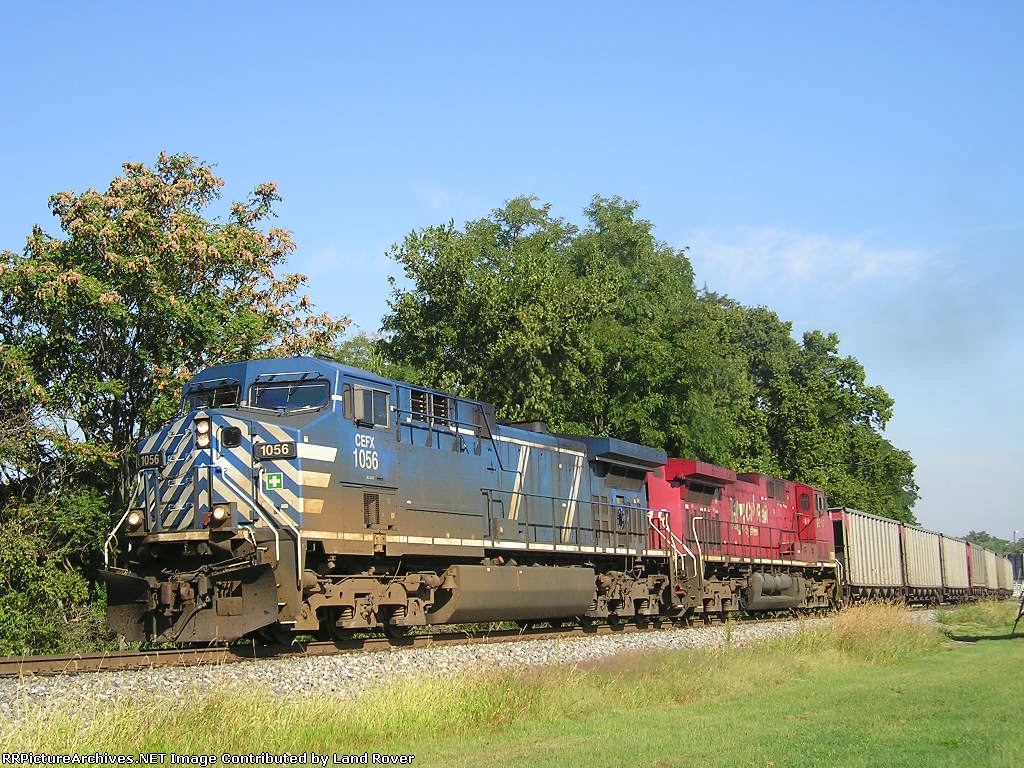 CEFX 1056 On CSX K 223 Eastbound